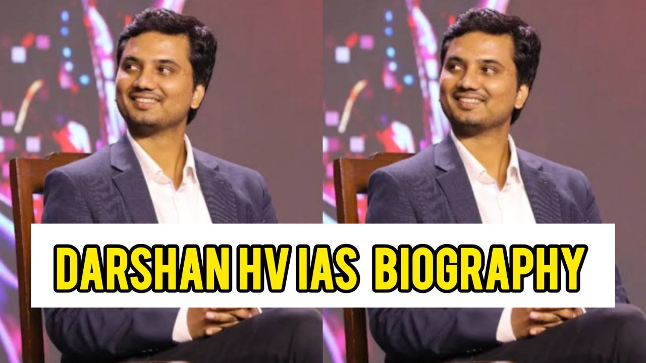 Darshan HV IAS Biography: Age, Wife, Wikipedia, Career, Personal Life ...